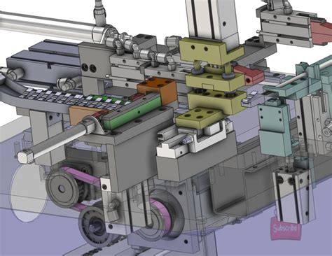 Industrial 3d Model Wire Cutting And Stripping Machine Machine World
