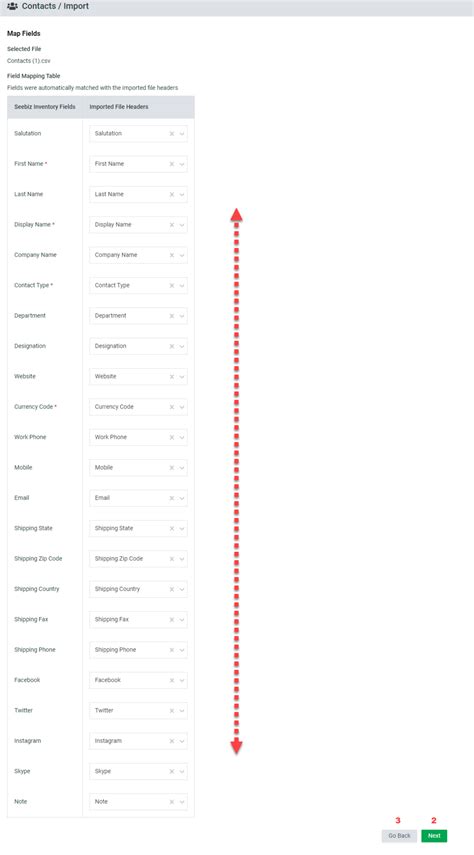 How To Import Export Contacts SeeBiz Inventory