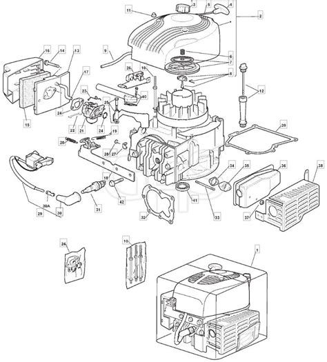 Rv150 2006 1185500340050002 Mountfield Engine Main Assembly