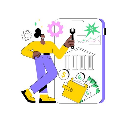 Premium Vector Core Banking It System Abstract Concept Vector Illustration