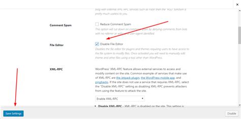 How To Disable Wordpress Appearance File Editor Beaver Hero