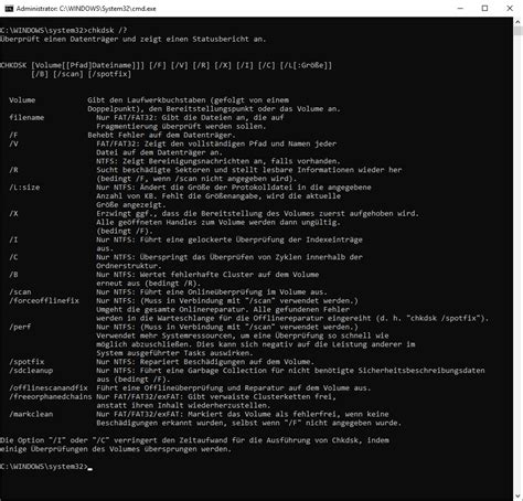 Chkdsk In Windows 10 Parameter And Anwendung Tipps And Tricks Chkdsk In Windows 10 Parameter And Anwendung Tipps And Tricks