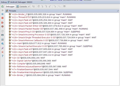 too many smack threads get created smack dev ignite realtime