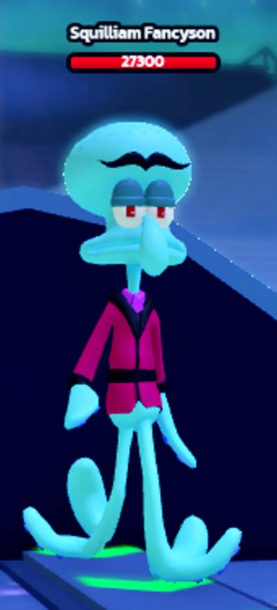 Squilliam Fancyson Boss Spongebob Tower Defense Wiki Fandom