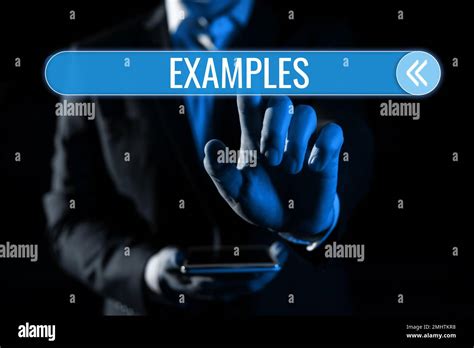 Writing Displaying Text Examples Business Idea Photo Sample Model To