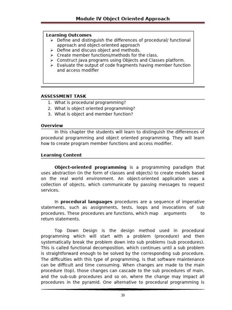 Module 4 Finale Pdf Method Computer Programming Class Computer