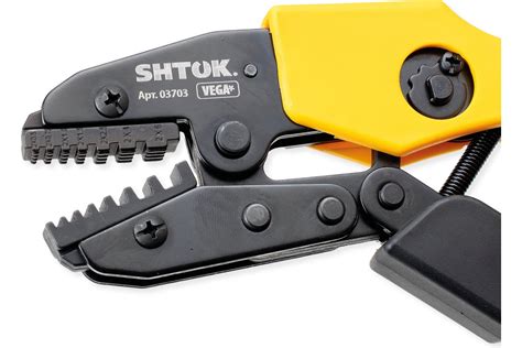 SHTOK Пресс-клещи ПК-23+, матрица, профиль трапеция, 2 x (0.5 - 6.0 ...