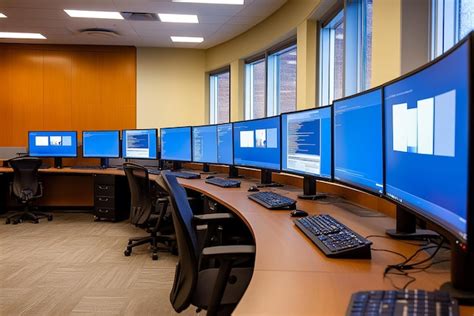 Advanced Coding Lab With Custombuilt Technology Premium Ai Generated