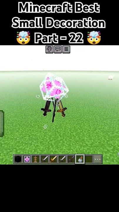 Minecraft Best Small Decoration🤯 Part 22🤯minecraft Gaming