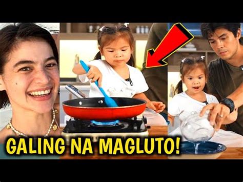 ANAK NI ANNE CURTIS NA SI DAHLIA AMELIE SUPER CUTE NAGLUTO KASAMA ANG ...