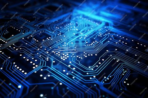 premium ai image information technology background network business