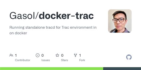 GitHub Gasol Docker Trac Running Standalone Tracd For Trac Environment In On Docker