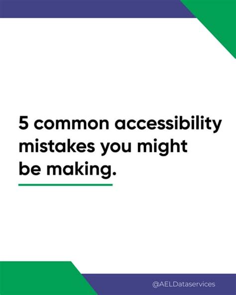 Common Forms Accessibility Issues And How To Fix Them Pdf Technology