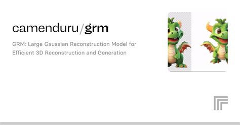 camenduru grm run with an api on replicate