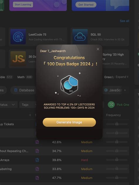 Celebrating 100 Days Of Coding With Leetcode Jashwanth Tejavath Posted On The Topic Linkedin