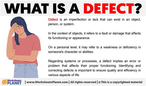 What Is A Defect