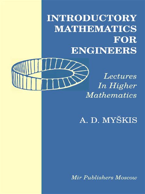 Introductory Mathematics For Engineers By Ad Myskis Pdf Vector Space Derivative