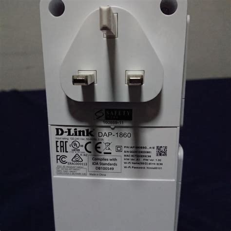 Dlink Dap 1860 Wifi Extender Repeater Computers And Tech Parts And Accessories Networking On
