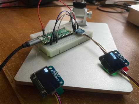 pi pico using 2 oled screens at the same time core electronics forum