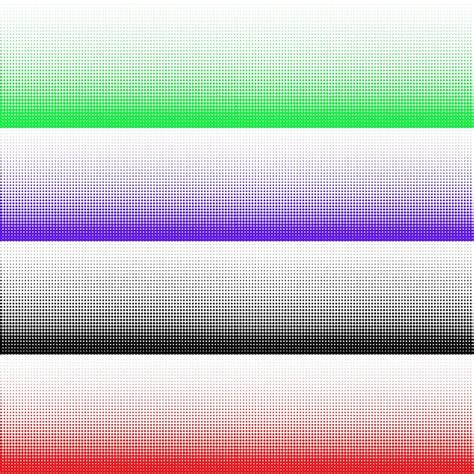 premium vector multiple halftone colors vector