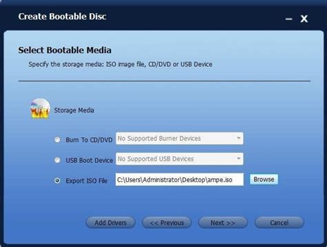 Create Windows PE & Linux Bootable Disc with AOMEI Backupper