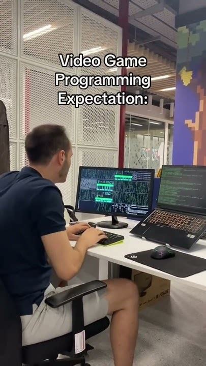 Video Game Programming Expectation Vs Reality 😂cr Cindercatgames