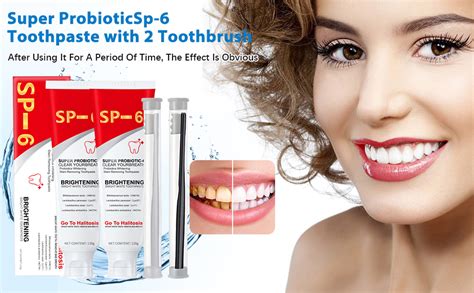 Super Probioticsp 6 Toothpaste Sp 6 Ultra Whitening
