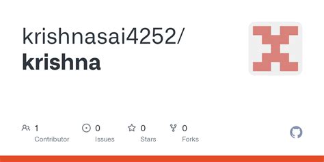 github krishnasai4252 krishna