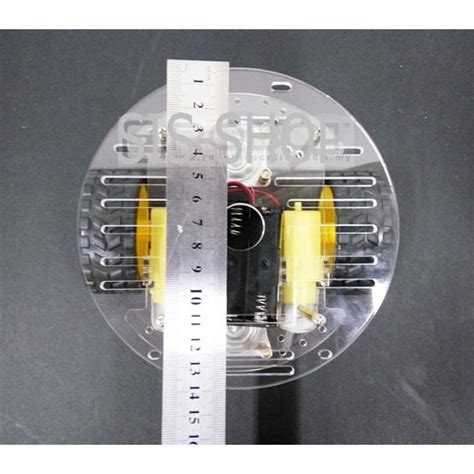 Jual Arduino 2wd 2 Layer Smart Sumo Caster Round Robot Car Chassis Kit Shopee Indonesia