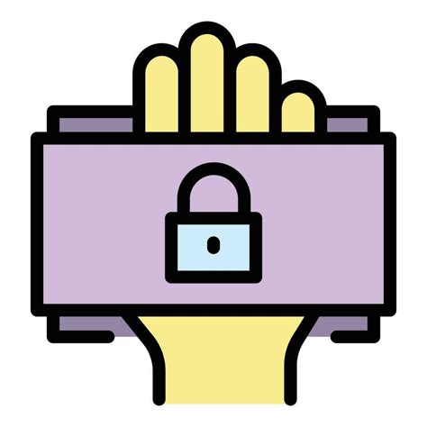 Detect Palm Scanner Icon Vector Flat 26607036 Vector Art At Vecteezy