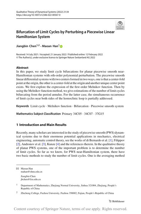 Bifurcation Of Limit Cycles By Perturbing A Piecewise Linear Hamiltonian System