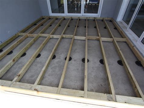 Futurewoods Low Height Aluminium Joist Deck Installation Solution Project Ods