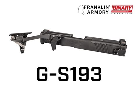 FIRST LOOK Franklin Armory Binary Glock Trigger Slide RECOIL