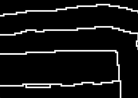 Python Converting Raster To Line Vector Layer Geographic