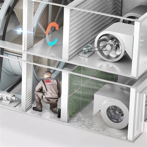 Technical 3d Illustration Industrial Machinery Behance