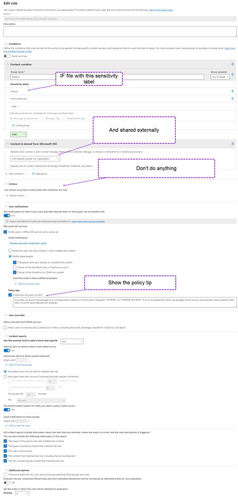 Purview Dlp In Sharepoint Show Policy Tip But Not Block The Creation Of The Sharing Link