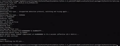 Flashen Eines Esp8266 Für Wled Technik Blog