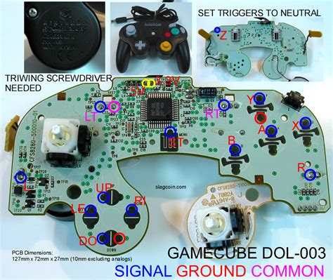 random l r inputs on official controller r gamecube