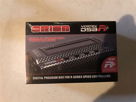 Team Orion Vortex DSB R Plus Program Box NEW R C Tech Forums