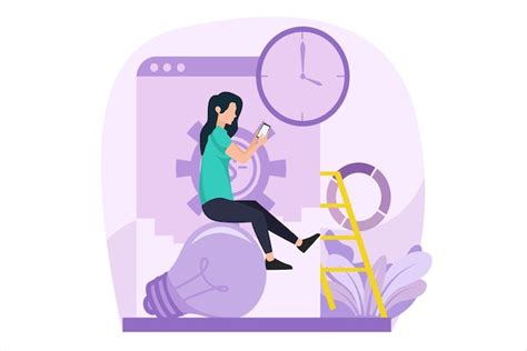 Premium Vector Business Analysis Flat Design Illustration