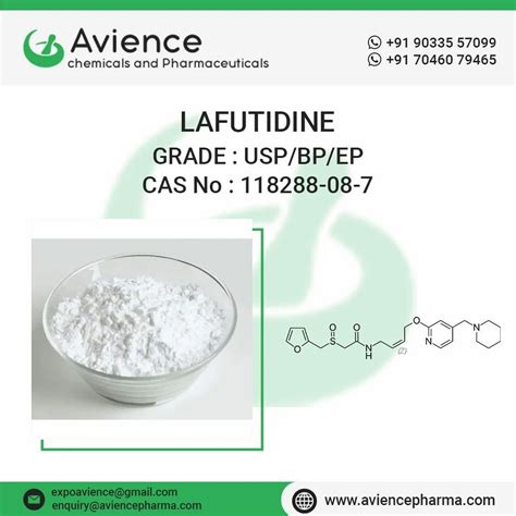 99 Lafutidine Api Powder 118288 08 7 At ₹ 5000 Kg In Surat Id 23360933788