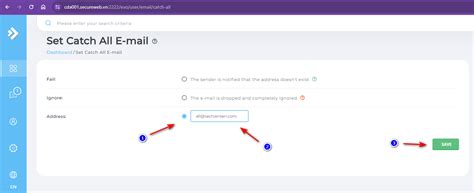 Hướng dẫn cài đặt Catch All E mail Hướng dẫn TENTEN