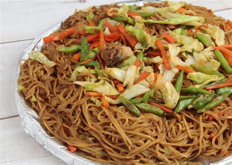 Cooking Pancit Noodles