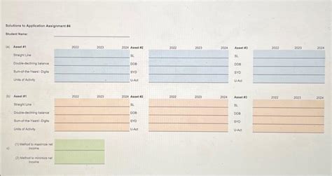 Solved Application Assignment 4 Acct305 Chapter 10