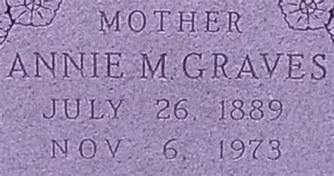 Annie Mary Kupper Graves 1889 1973 Mémorial Find A Grave