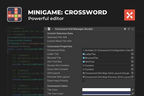 Crossword Puzzle Game Template
