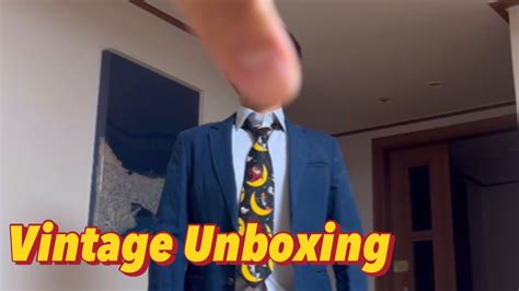 빈티지 언박싱 17 2 빈티지 양배추인형 패션의 완성은 빈티지 넥타이 Youtube