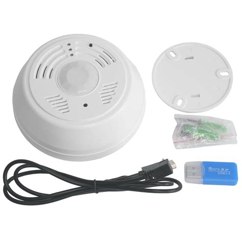 Smoke Detector Hidden Camera 4k Dvr Night Vision Spyguy
