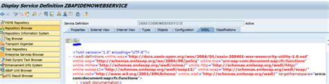 sap interfacing consuming web services