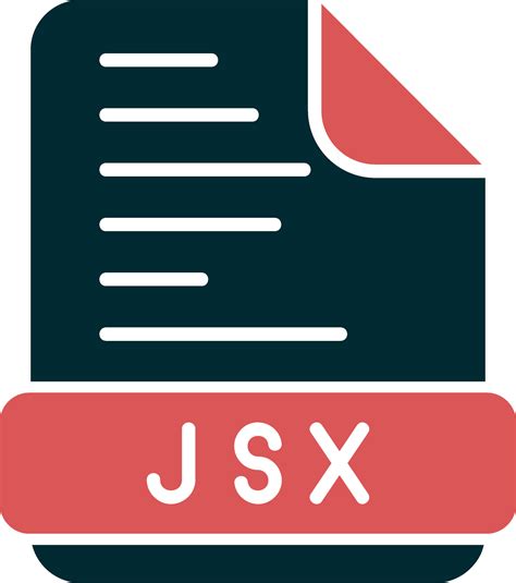 Jsx Vector Icon 30986866 Vector Art At Vecteezy